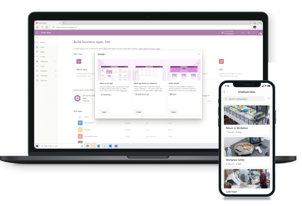 Power Platform: Power Apps e Power Automate